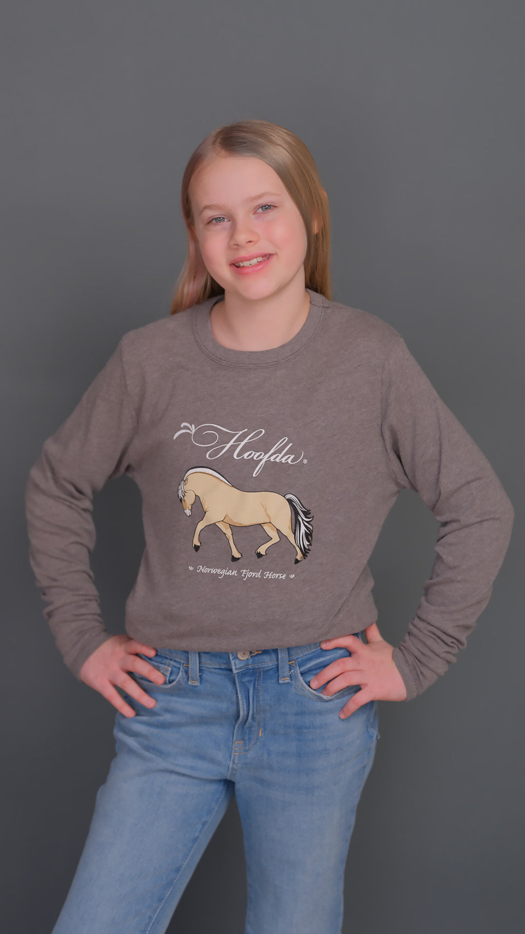 Norwegian Fjord Horse Crew Tween – HOOFDA